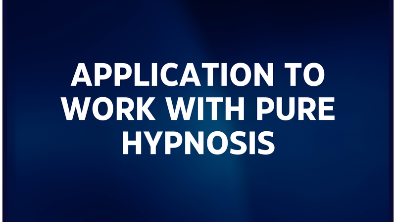 Work with Pure Hypnosis Application