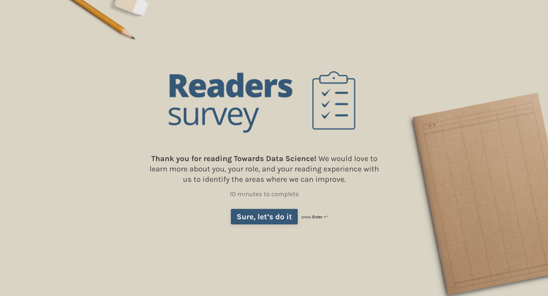 TDS Reader Survey