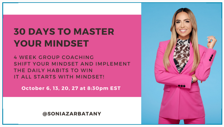 30 DAYS TO MASTER YOUR MINDSET