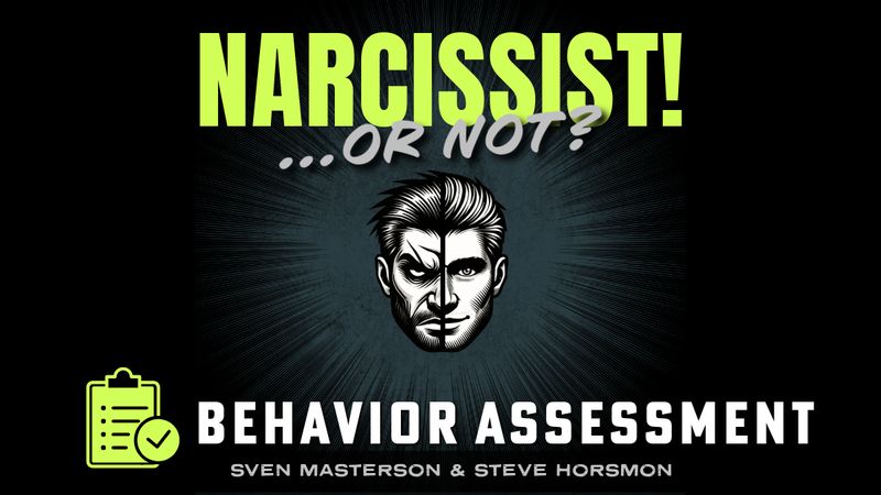 Narcissistic Behaviors Assessment For Men