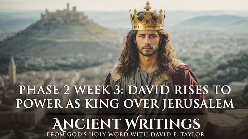 Phase 2 Week 3 Assessment - Ancient Writings Mentorship with David E ...