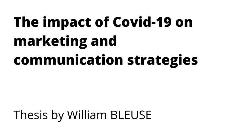 The impact of Covid-19 on business marketing/communication strategies ...