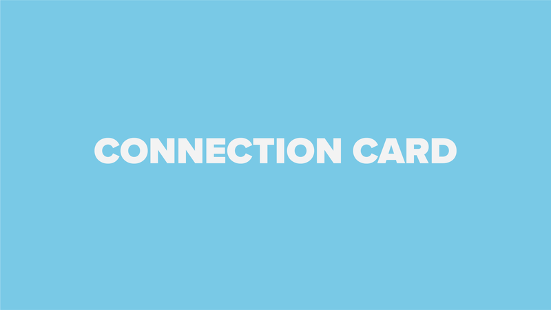 Connection Card