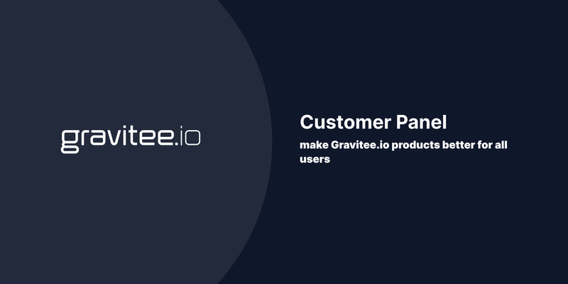 Gravitee.io customer panel