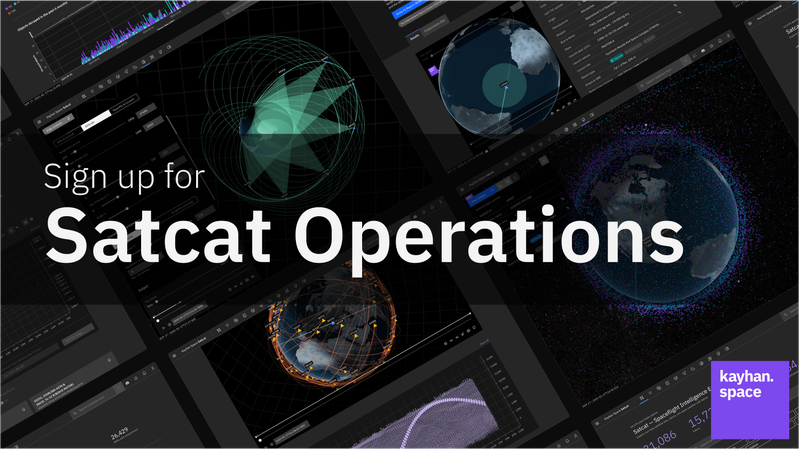 Sign Up for Satcat Operations