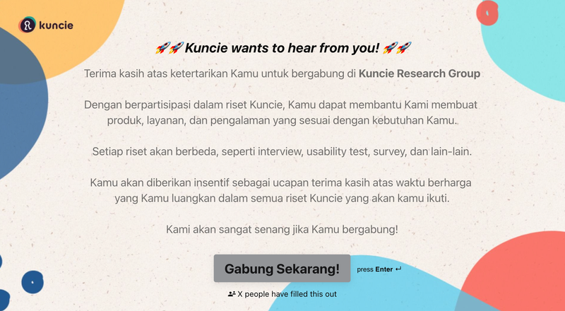 Kuncie wants to hear from you!