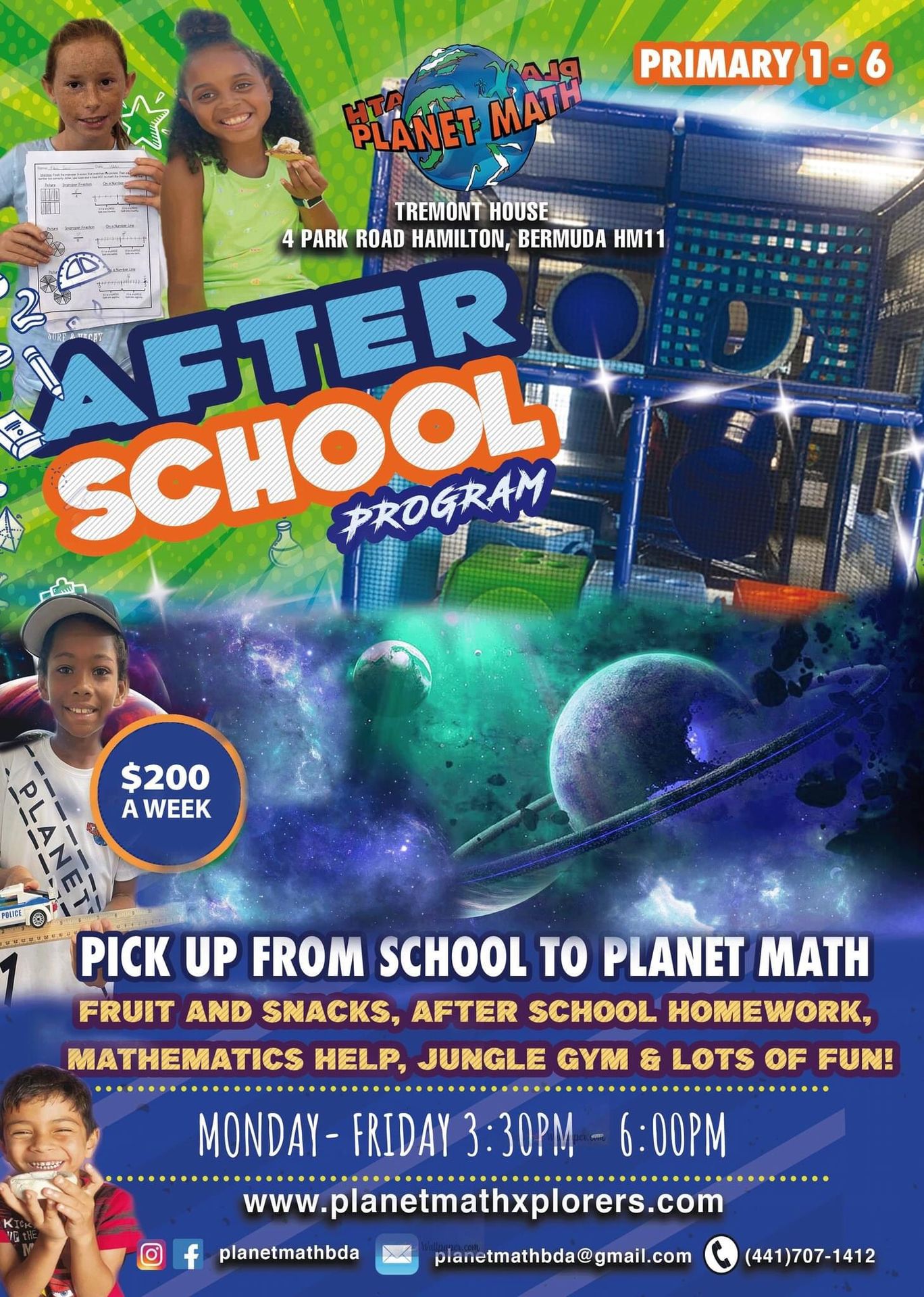 Planet Math After School Program