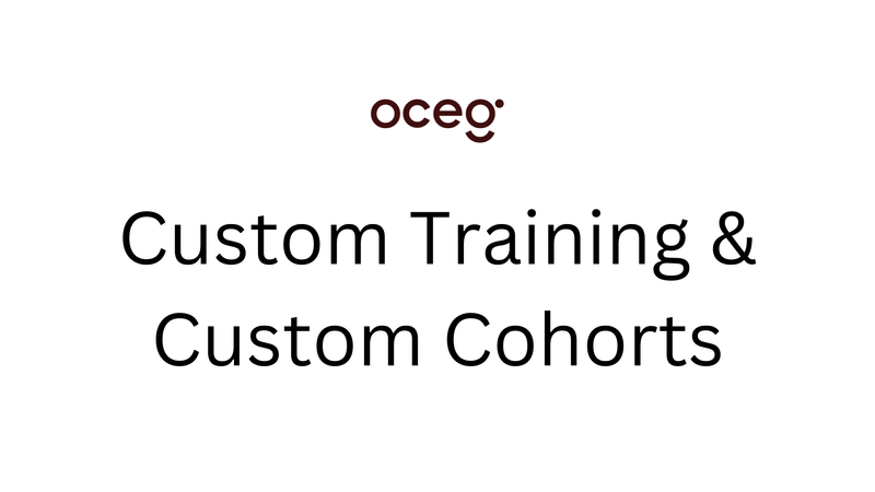 OCEG Team Bundles and Custom Training