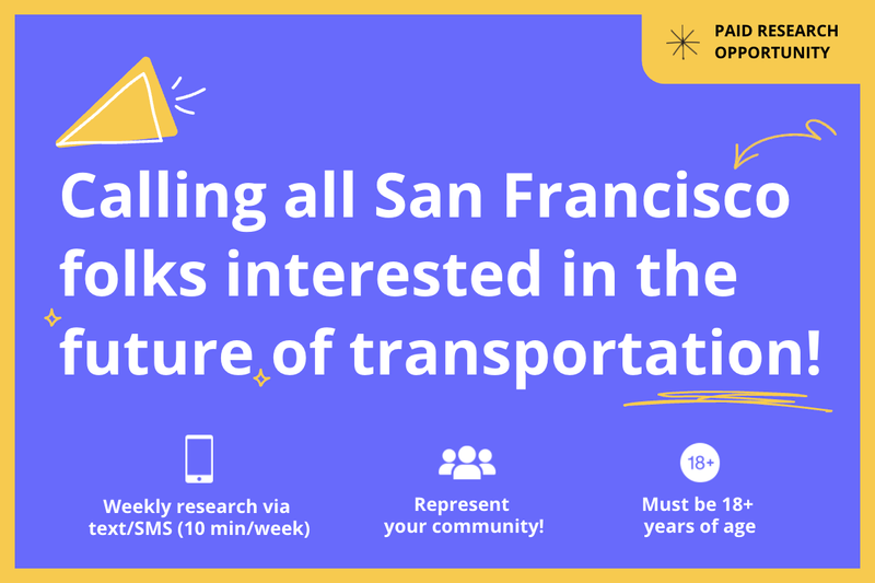 What does the future of transportation in San Francisco look like to you?