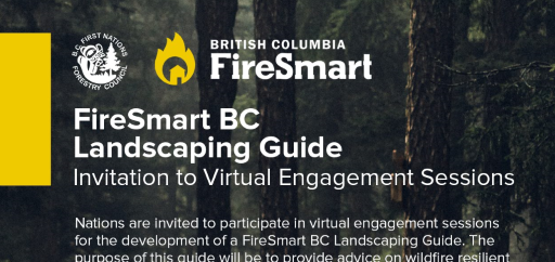 BC FireSmart Landscaping Guide Engagement Sessions Registration