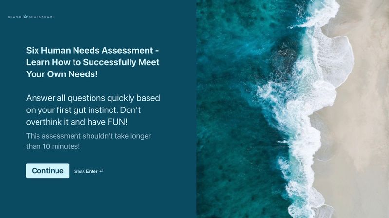 Six Human Needs Breakthrough Complimentary Assessment