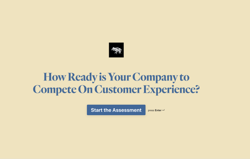 Customer Experience Readiness Assessment Survey