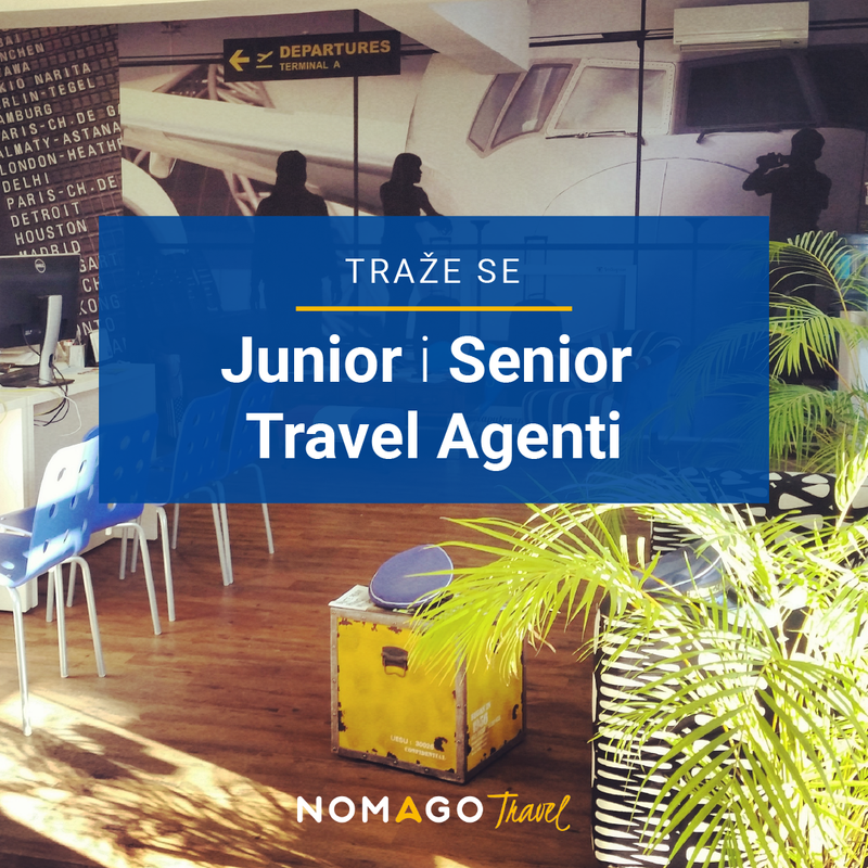 Posao Travel Agent (Junior i Senior) - Nomago Travel
