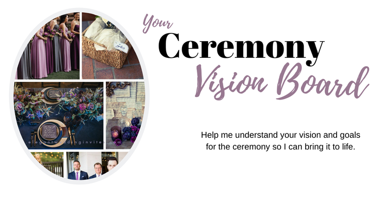 Ceremony Vision Board