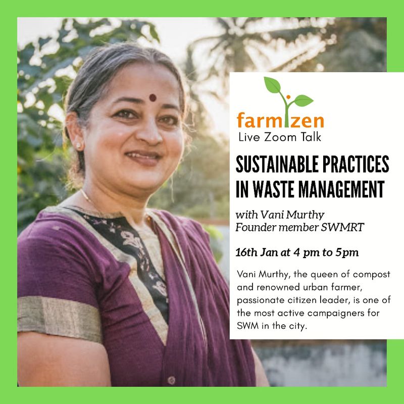 Vani Murthy (WormRani) - Sustainable waste management