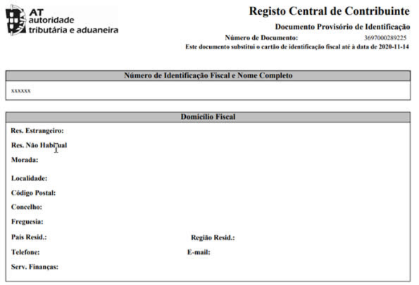 Demande de NIF - LEAD