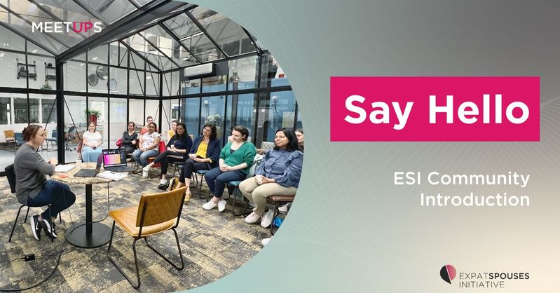 Say Hello MEETUPS: Community Introduction