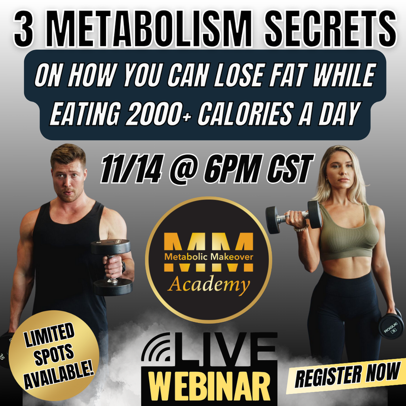 The 3 Metabolism Secrets - Masterclass
