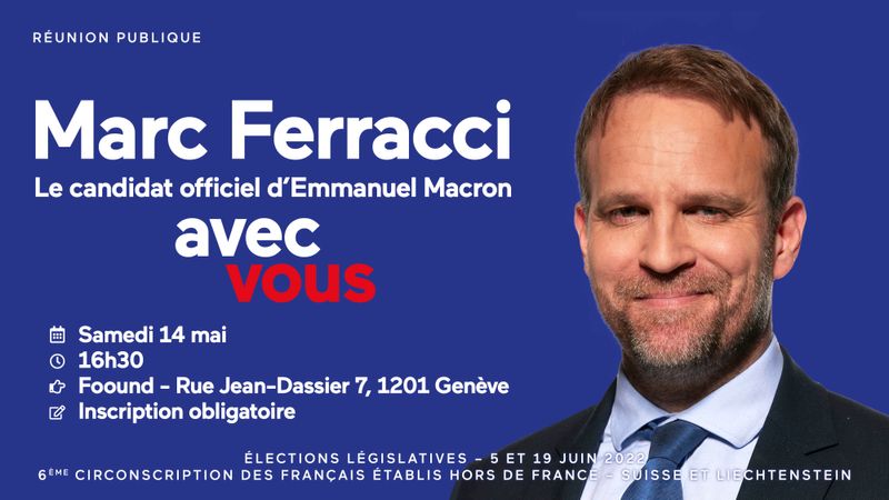 Réunion publique avec Marc Ferracci