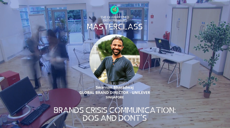 Masterclass: Brand crisis communication: Dos and Dont's