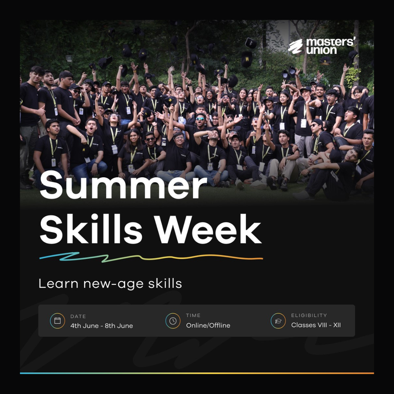 Summer Skills Week by Masters' Union