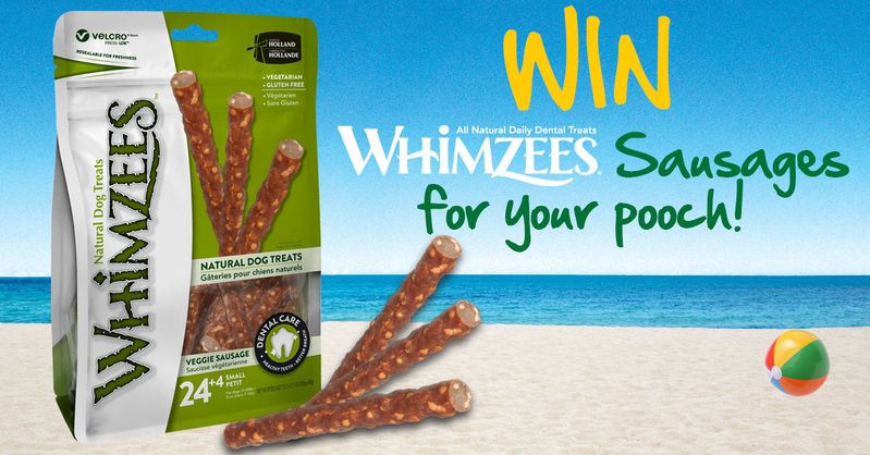 Whimzees - Win sausages for your pooch!