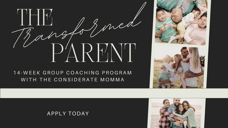 The Transformed Parent Program (June 2024)