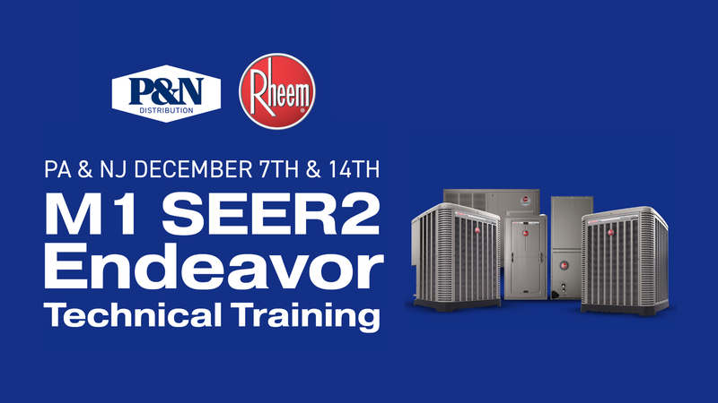 RHEEM M1 SEER2 Training Event