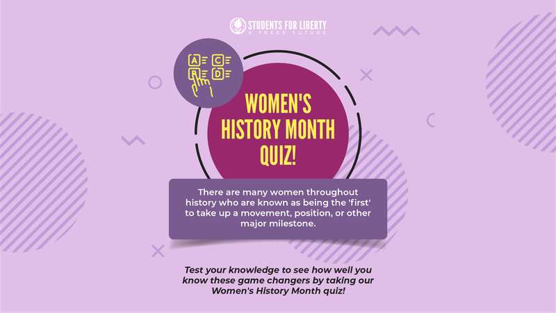 Women’s History Month Quiz