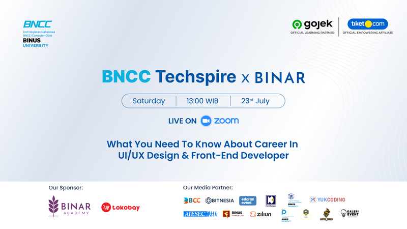 BNCC Techspire x BINAR - Registration Form